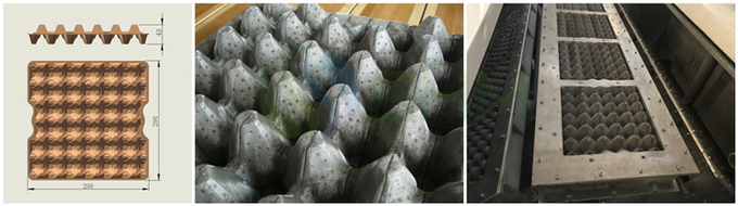 Small Automatic Egg Crate Making Machine Paper Egg Tray Manufacturing