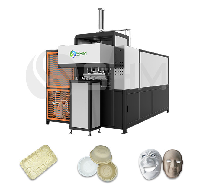 Bagasse Pulp Molding Machine Thermoforming Pulp Tableware Machine