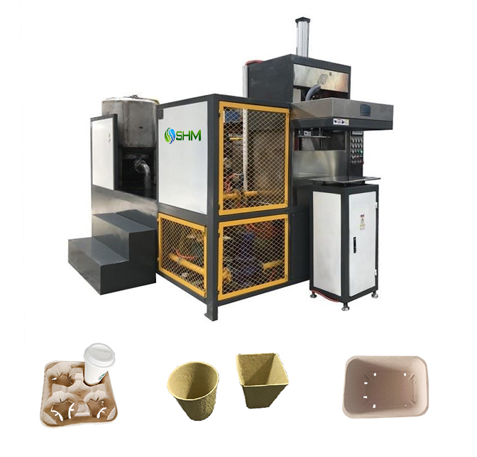 Small Pulp Moulding Machinery Bagasse Molded Pulp Packaging Machinery