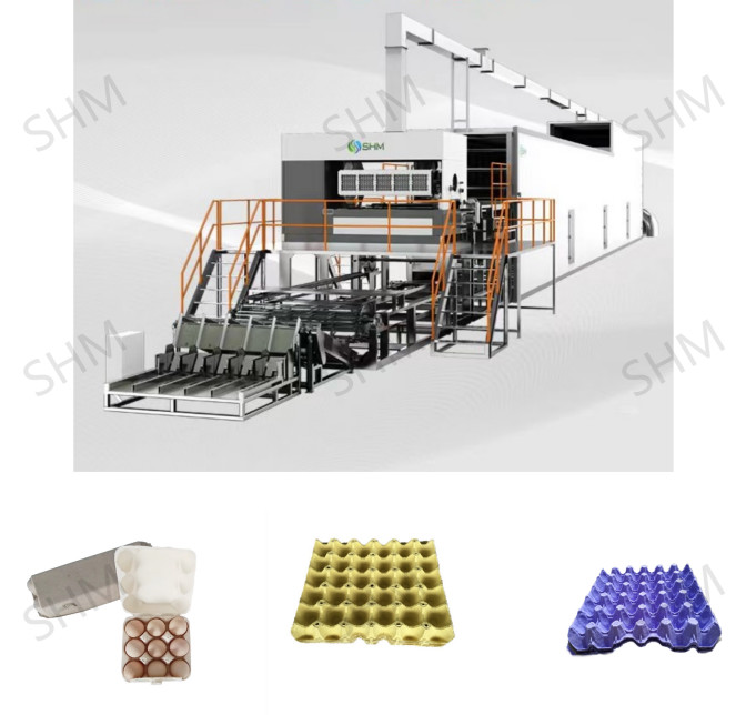 High Speed Paper Fruit Box Making Machine