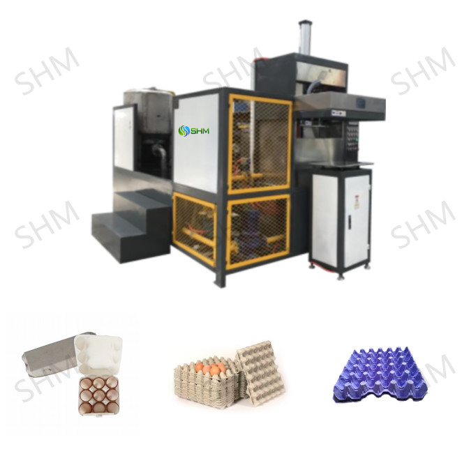 Waste Paper Pulp Egg Tray Making Machine Small Pulp Molding Machine